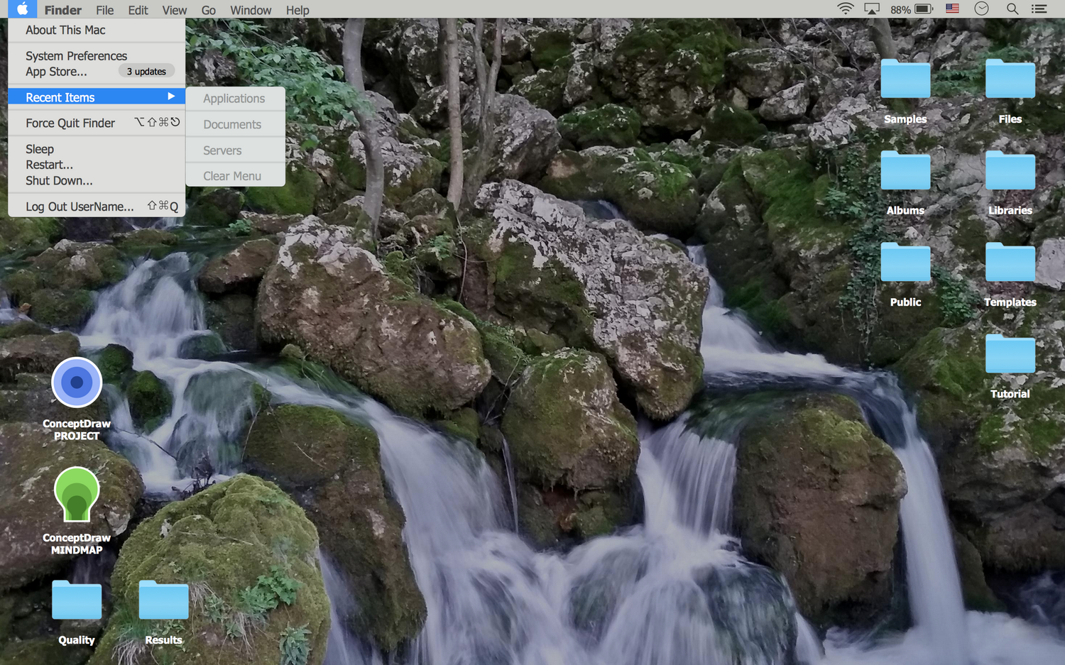 macOS User Interface Solution | ConceptDraw.com